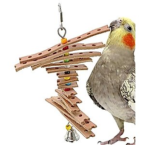 Bonka Bird Toys 1189 Holey Parrot cage Toy Cages Cockatiel Parakeet Budgie