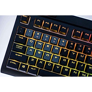 Cherry MX Key Switch FPS Backlit Key Caps for Corsair Gaming Keyboards! (Gray)