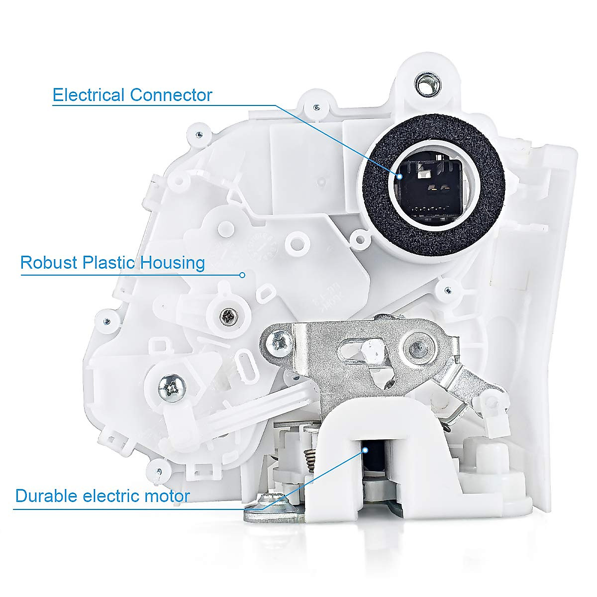 FAERSI Door Lock Latch Actuator Rear Right Passenger Side Replacement for 2007-2011 Honda CRV CR-V Replaces# 72610SWAA01, 72610-SWA-A01 Door Latch Lock Actuator