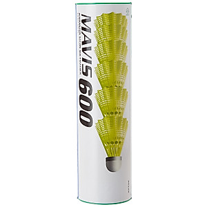 YONEX Mavis 600 Nylon Shuttlecock (Green/Yellow)
