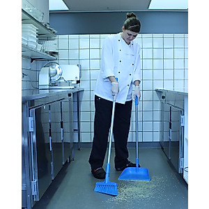 Vikan Upright Lobby Dustpan, Blue, One size, Multi