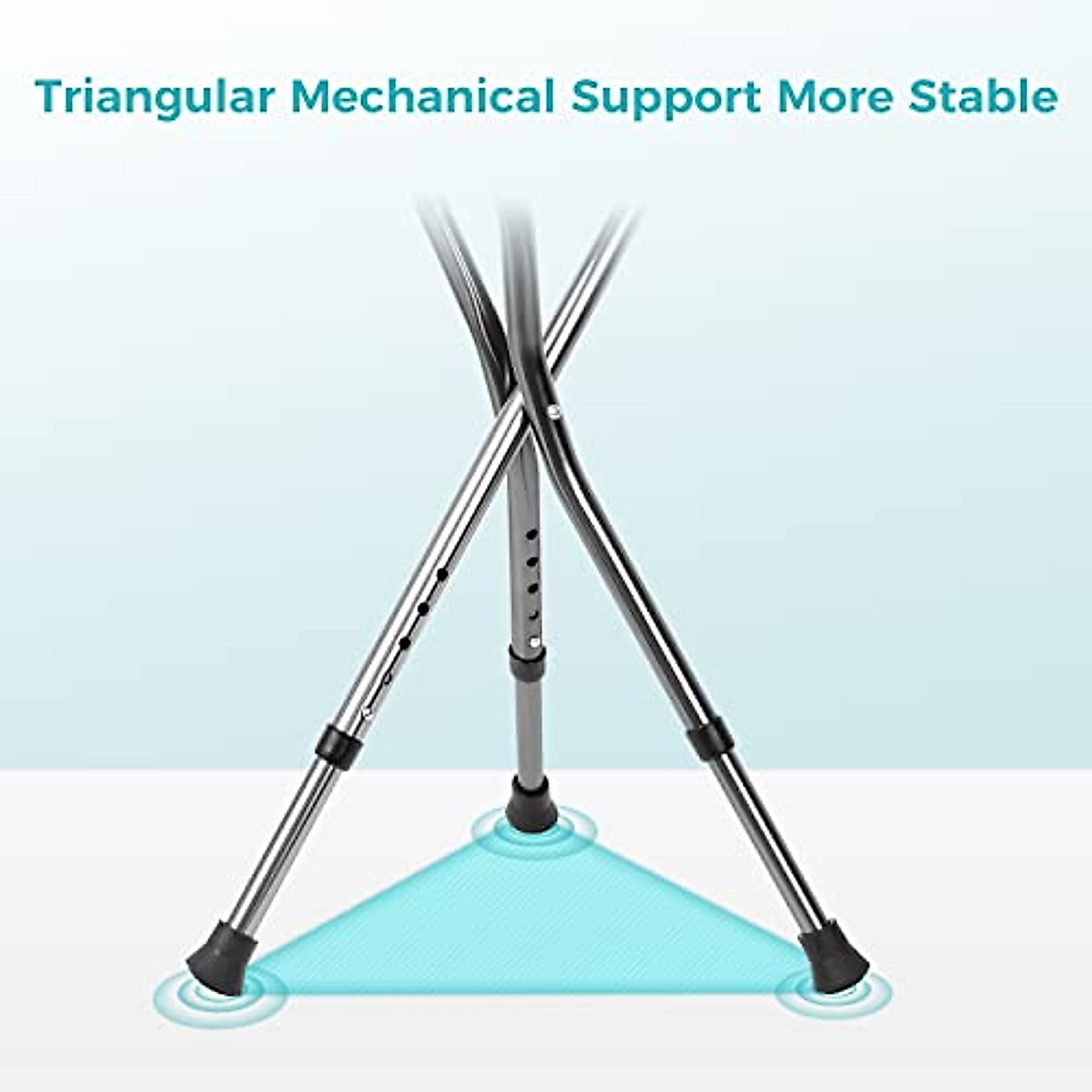 Folding Cane with Seat,Adjustable Walking Stick for Seniors,Lightweight Walking Cane with LED Light,Height Adjustment Cane Seat,Portable Cane Chair,Sturdy Crutches Stool,Supports up to 250 lbs