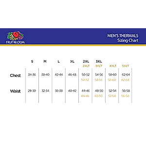 Fruit of the Loom Men's Recycled Waffle Thermal Underwear Set (Top and Bottom), Greystone Heather, 5X-Large