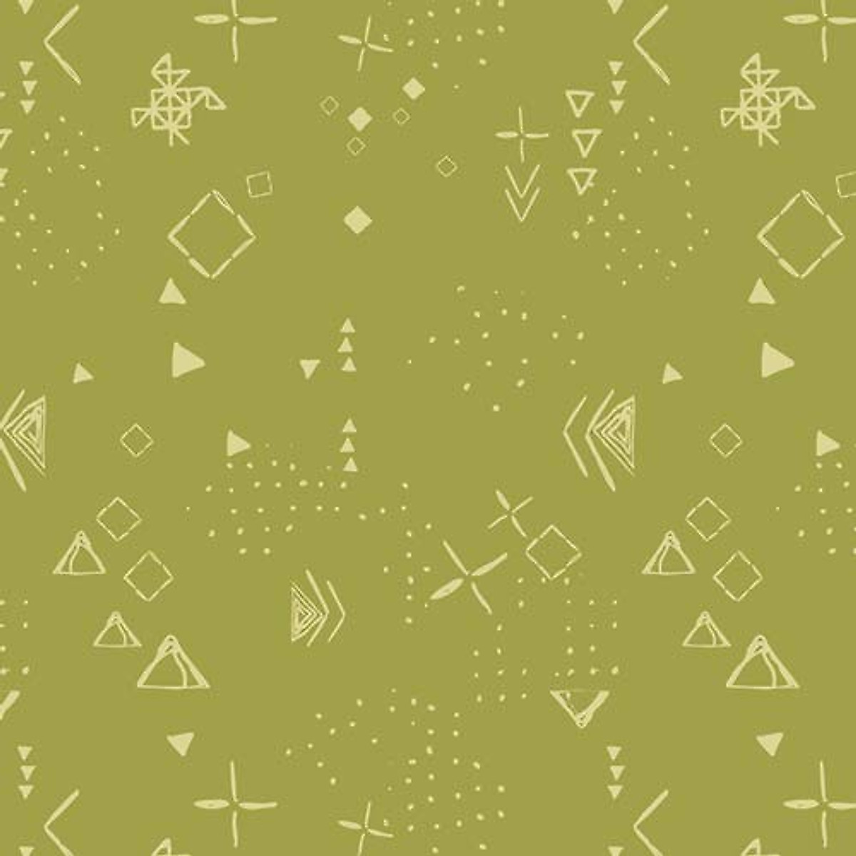 Art Gallery Fabrics Art Gallery MatchmadeThoughts Foliage Fabric, Green