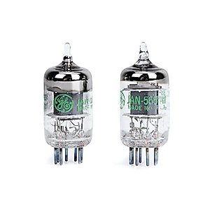 Fosi Audio 7-Pin 5654W Tested/Matched Vacuum Tubes Substitute for 6AK5 6J1 6J2 6J1P EF95 Preamplifier Tubes (2PCS)