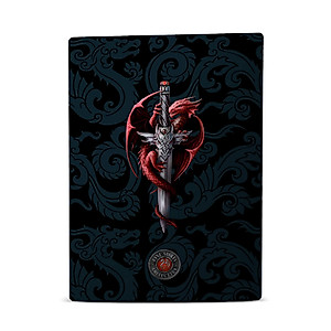 Head Case Designs Officially Licensed Anne Stokes Dragon Dagger Art Mix Matte Vinyl Faceplate Sticker Gaming Skin Case Cover Compatible with Sony Playstation 5 PS5 Disc Console & DualSense Controller