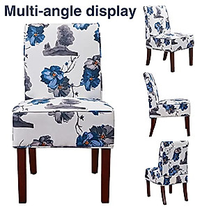 Traditional Fabric Accent Chair, DRM'SCUUM Modern Accent Chair for Living Room Soft White Velvet with Ink Paint Pattern,Comfor Seat,Sturdy Frame and Rubber Wood Legs