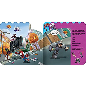 Marvel Spidey and his Amazing Friends - Lift-a-Flap Spidey Search! Look and Find Activity Book - PI Kids