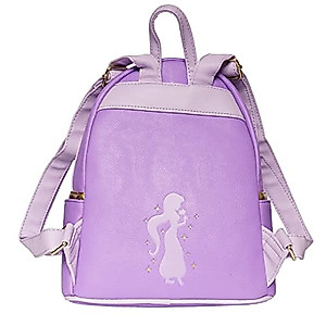 Aladdin Princess Jasmine Purple Outfit Cosplay Mini-Backpack - Entertainment Earth Exclusive