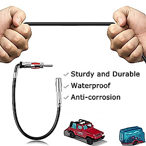 RED WOLF Radio Wiring Harness with Antenna Adapter Plug for 1989-2002 Chevy GMC Buick Cadillac Aftermarket Stereo Install Connector Kit