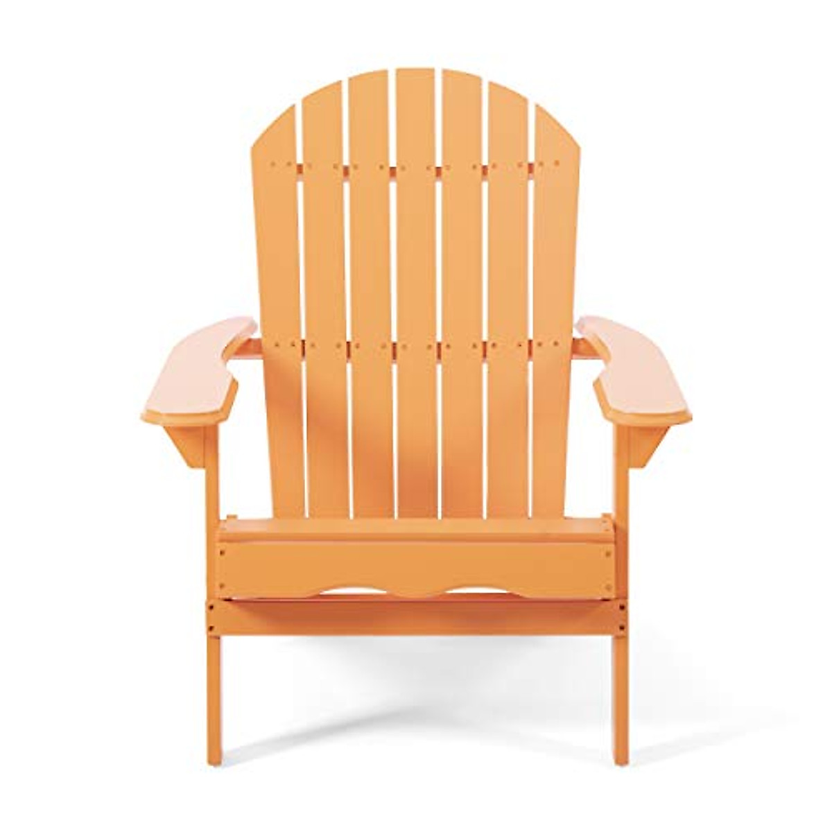 Christopher Knight Home Doris Outdoor Adirondack Chair (Set of 2), Tangerine