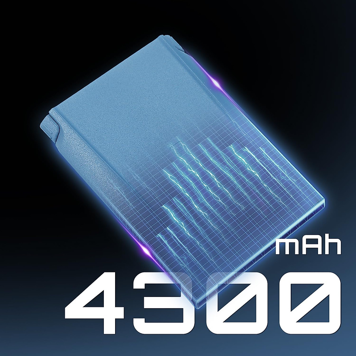 EXCEPOWER BT-000314 Replacement Battery for Zebra TC51 TC52 TC56 TC57 TC510 TC510K TC52X TC520L TC51HC TC57HO TC510K Handheld Barcode Scanner BTRY-TC51-44MA1-01 BTRY-TC51-4A1-01 1PAZU2P-A6 (Blue)