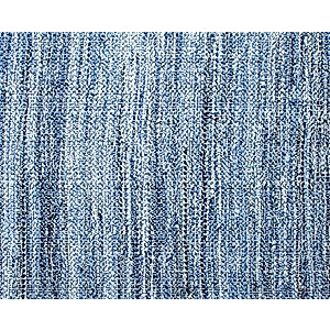 Chesapeake Denim Chindi Area Rug (5'x7')