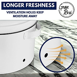 Granrosi Potato Storage For Pantry, Canister Sets for the Kitchen Counter, Onion Storage Containers, Garlic Keeper For Counter, Potato and Onion Storage Bin, Onion Keeper, Potato Bin, Potatoes Storage