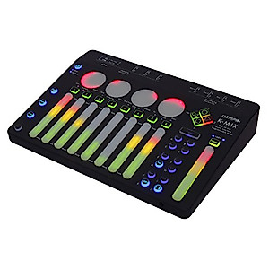K-Mix Compact 8-Channel Digital Mixer with Effects and Multi-Channel 8x10 USB Audio Interface