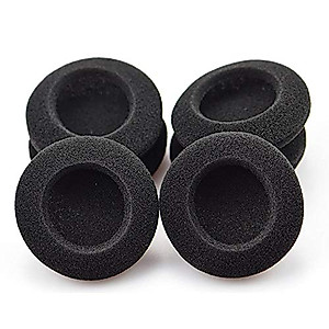 YunYiYi 5 Pairs Replacement Foam Ear Pads Earpads Sponge Cushion Cups Cover Compatible with Logitech H600 H330 H340 Headphones Headset Earphone