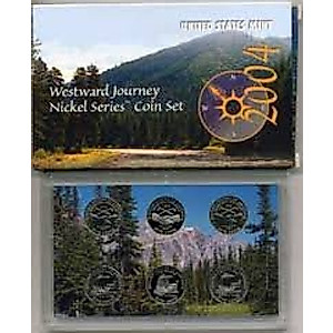 2004 P D S Westward Journey Nickel Series Coin Set Proof Uncirculated