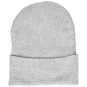 Nike Sportswear Utility Beanie (Cotton, Dark Grey Heather/White)