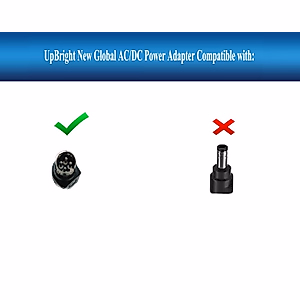 UpBright 4-Pin 12V AC/DC Adapter Compatible with Night Owl DVR-THD80B-HIK DVR-THD80B-82-HIK DKD-THD80B-84-HIK DVR-THD50B-81-HIK 8 Ch THD 4K Ultra HD HDD 8.0 Digital Video Recorder Power Supply Charger