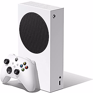 Microsoft Xbox Series S 512GB Game All-Digital Console, One Xbox Wireless Controller, 1440p Gaming Resolution, 4K Streaming Media Playback, 3D Sound, WiFi_White