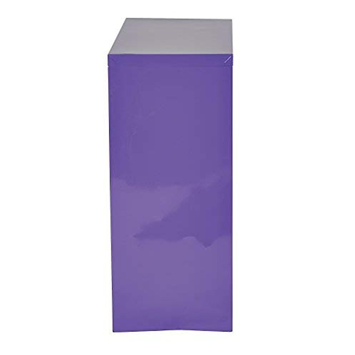 OSP Home Furnishings Metal Bookcase, Purple