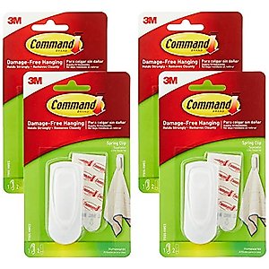 Command 17005-HWES Spring, 1, 2 Medium Strips, 4 Clips, kkkk