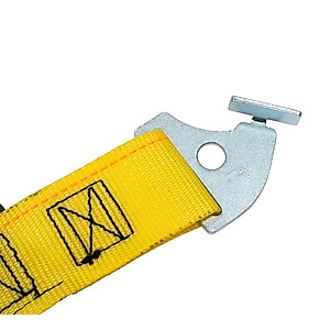 Mytee Products 2"x98.5" Pallet Rack Safety Nets for 8 ft Pallet Bays - 2400 lbs Breaking Strength Rack Safety Netting for Holding Pallets in Place - Warehouse Storage Shelving Accessories