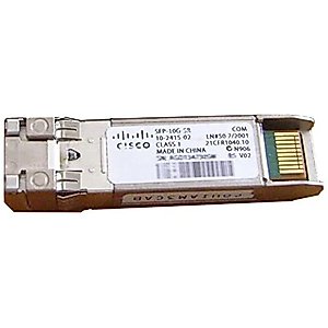 Cisco 10GBASE-SR S-Class SFP Module for 10 Gigabit Ethernet Deployments, Hot Swappable, 5-Year Standard Warranty (SFP-10G-SR-S=)