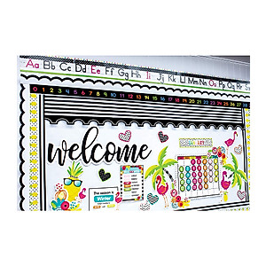 Carson Dellosa | Numbers 0–120 Mini Bulletin Board Set | 16pcs