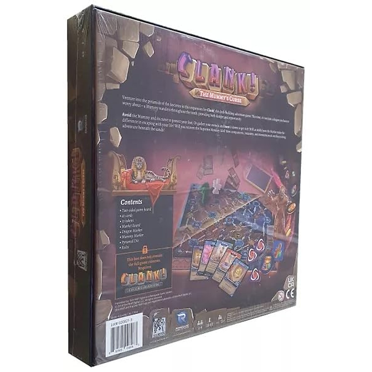 Renegade Game Studios Clank! The Mummy's Curse Plush Toy, Multicolor, for 144 months