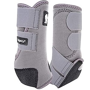 Legacy2 Front Protective Boots 2 pack S Steelgrey