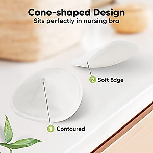 KeaBabies 3 in 1 Postpartum Belly Support Recovery Wrap and Organic Bamboo 3-Layers Nursing Breast Pads - Postpartum Belly Band - 14 Washable Pads + Wash Bag - After Birth Brace - Breastfeeding Pad