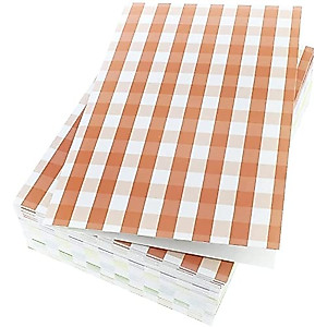 48 Pack All Occasion Greeting Cards Bulk – Colorful Picnic Blanket Pattern Gingham Designs - Note Cards Boxed Set With White Envelopes - Blank on the Inside - 4 x 6 Inches