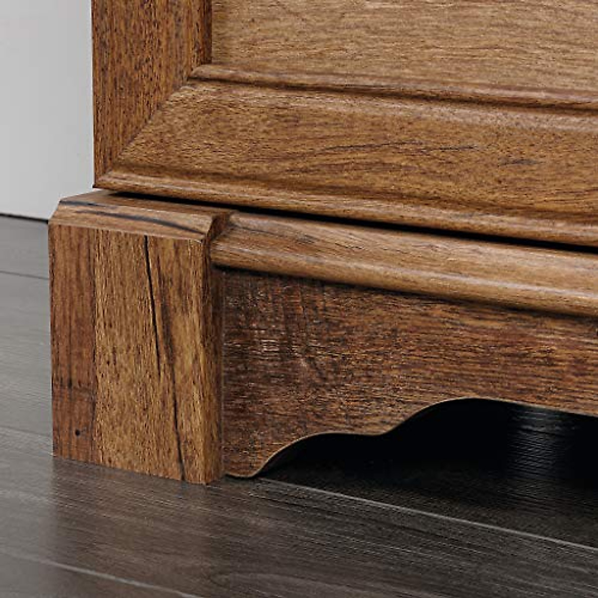 Sauder Palladia Dresser, Vintage Oak finish