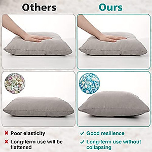 Shredded Memory Foam Filling for Bean Bag Filler Foam- Premium Soft Pillow Stuffing Foam- Couch Cushion Filling for Pouf Dog Beds Bean Bag Chairs Arts Crafts, Without Added Gel Particles (10LB)