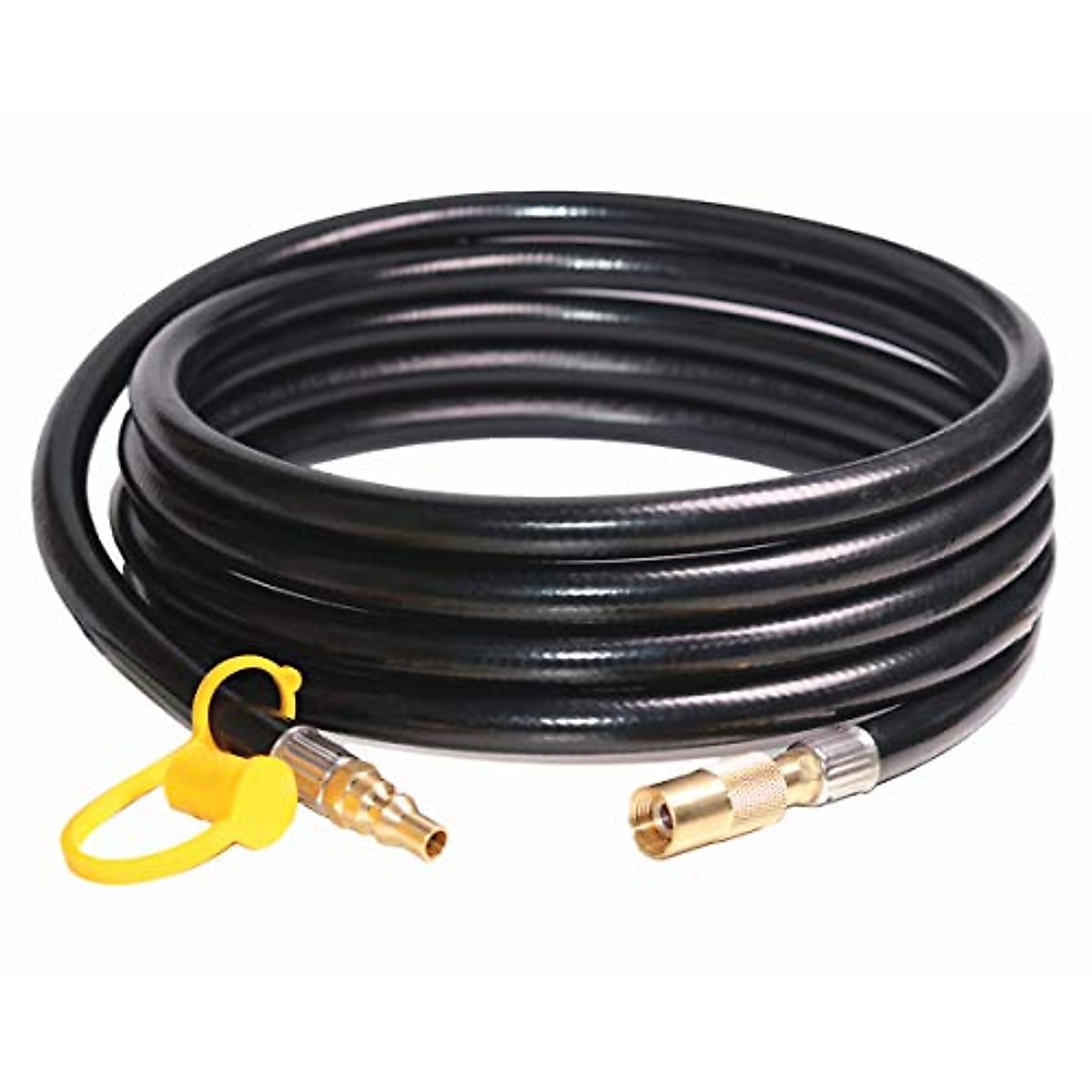 DOZYANT Propane Quick Connect Convertion Adapter Fitting with 12 Feet Extension Hose for Blackstone 17"/22" Griddle, Connect to RV Trailer with Quick-Connect Kit