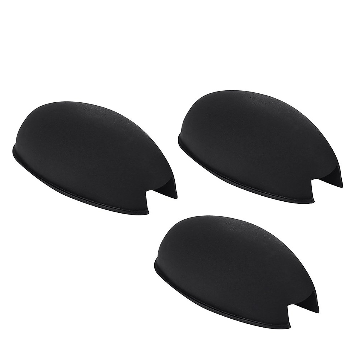 3Pcs/Lot Saxophone Rubber Thumb Rest, Palm Key Pads Cushions Finger Protector Tools For Soprano Alto Tenor Sax Wind Instruments Black Alto Sax Palm Key Risers Saxophone Palm Key Risers