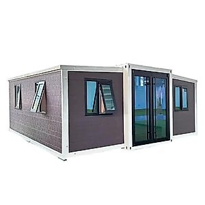 New Expandable Container House Modern Style Container Home with 2 Bedrooms and Full Bathroom