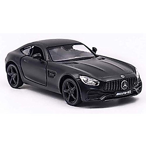 emosq ® Official Licensed 1:36 Super CAR Metal Model All Black Collection (Mercedes Benz AMG GTS)