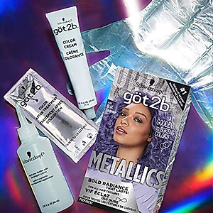 Got2b Metallics Permanent Hair Color, Blue Lavender