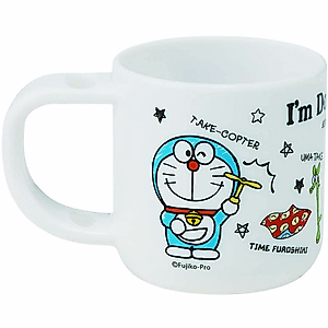Japan Skater Toothbrush Set Cup with Stand 3-5 Years Old I'm Doraemon Secret Tool Doraemon 180ml 14.5cm KTB5 Import