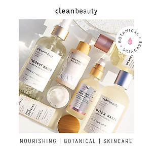 Clean Beauty Hydrating Rose Petal Facial Oil with Rosehip Oil & Vitamin E, Reduce Fine Lines & Dark Spots, Moisturize & Nourish, USA Made (1.83 fl oz)