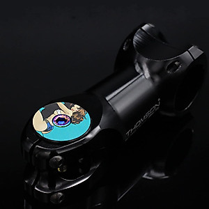 WDHHNP 1 1/8 Inch Bicycle Headset Top Cover Front Fork Stem Top Caps Bowl Aluminum Alloy Bike Stem Cover with Bolts,MTB Road