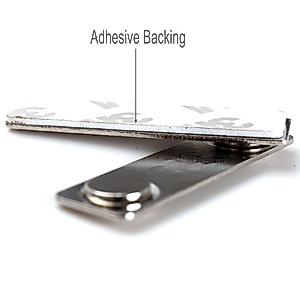 HAZOULEN Name Badge Magnets, Magnetic Name Tag Holders, Set of 12 (24 Pieces)