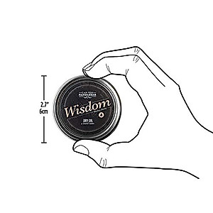 Can You Handlebar Beard Balm for Men, Dry Oil Beard Wax, Natural Beard Care Conditioner Moisturizer Softener Grooming Products, Woodsy and Citrus Scent, 2 oz Stainless Steel Tin