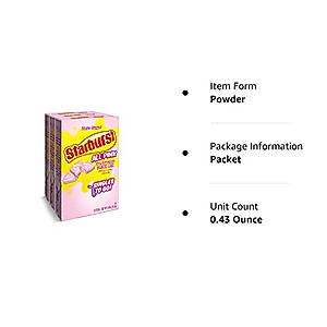 Starburst Singles To Go Powdered Drink Mix, All Pink Strawberry, 3 Boxes with 6 Packets Each - 18 Total Servings, Sugar-Free Drink Powder, Just Add Water, 6 count (Pack of 3)