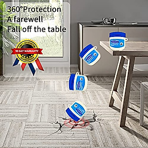 6in1 Cool Airpod 2/1 Case for Airpods, 3D Cute Kawaii Character Design Fashion Funny Silicone Shockproof Skin Protective Cover with Keychain Accessories for Kids Boys Girls Woman Teens