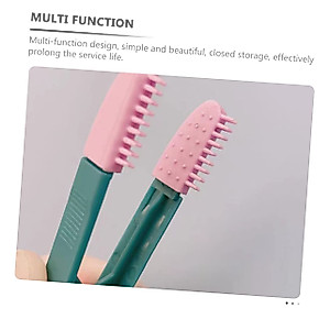 Balacoo Dog Tear Stain Remover Dog Tear Stain Remover 2pcs Eye Gum Cleaner Esthetic Wipes Dog Mouth Stain Remover Cat Comb Eyes Pp Tear Stains Pet Grooming Brush Pet Grooming Brush
