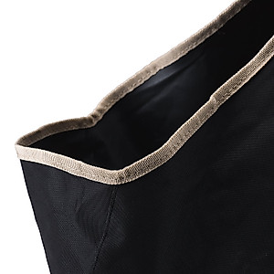 Large Canvas Log Tote Bag Carrier Indoor Fireplace Landman Firewood Totes Holders (1)