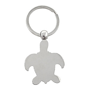 Honbay 6PCS Metal Turtle Keychains Tortoise Keyfob Car Keyrings Bag Charm Pendant Funny Keychains for Women Men Handbags Purses Belts